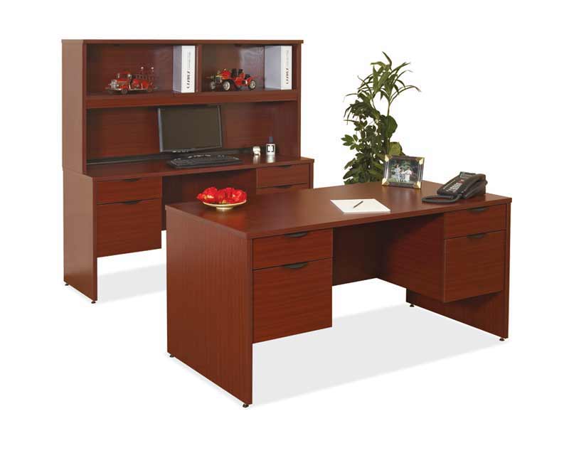 Value Series Executive Desk (Various Options) - IFR Interior Furniture ...